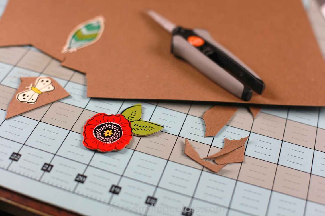 6 EASY Mixed Media Canvas Step by Step - Smiling Colors