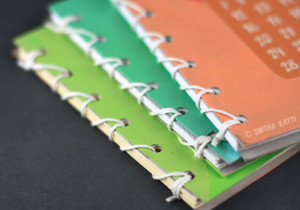 EASY Handmade Book: Book Making with String - Smiling Colors