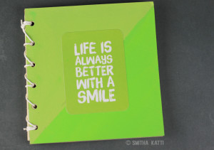 EASY Handmade Book: Book Making with String - Smiling Colors