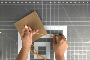 EASY Handmade Book: Book Making with String - Smiling Colors