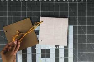 EASY Handmade Book: Book Making with String - Smiling Colors