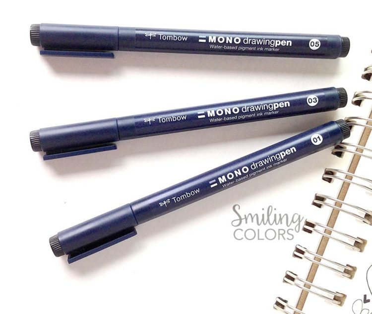 Introducing MONO Drawing pens and why I LOVE them already