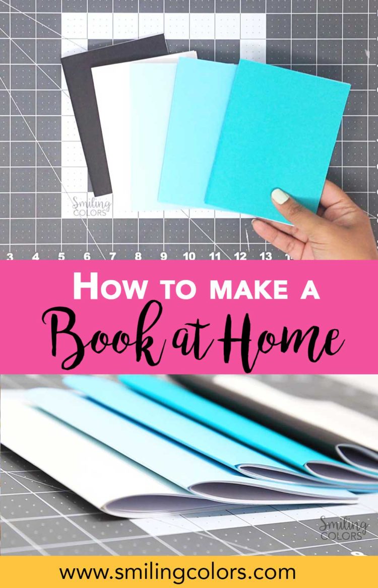 How To Make A Book With Paper And Staples - Smiling Colors