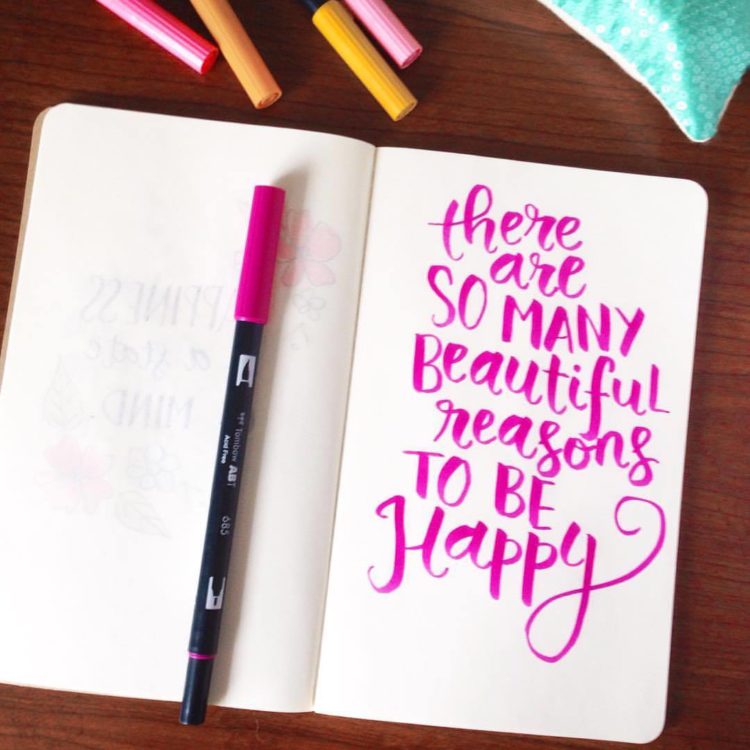 How to Use Your Brush Pens + Best Papers - Smiling Colors