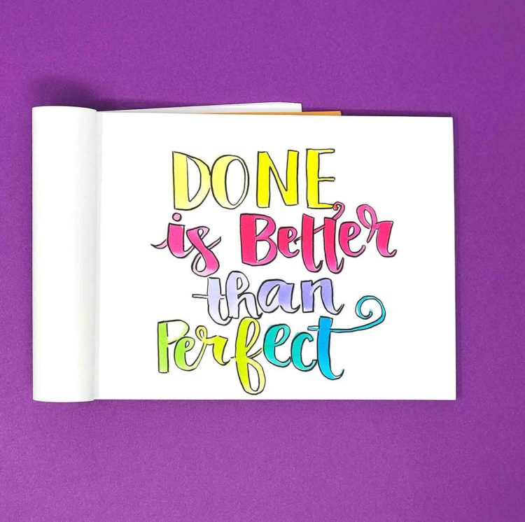 Rainbow Lettering Word: 10 Easy Colorful Ideas! - Smiling Colors