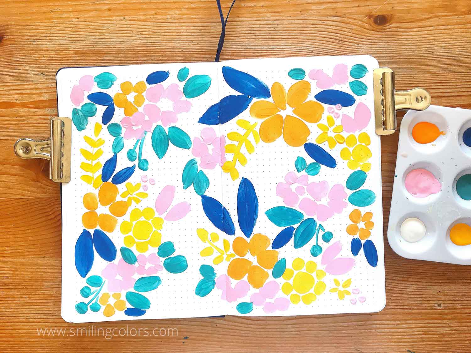 3 EASY FLOWER PAINTINGS: Techniques, supplies, and videos!