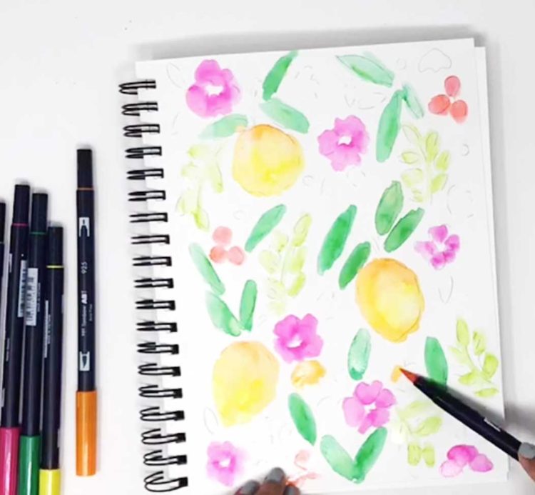 20+ Incredible Ways How to Use Watercolor Markers