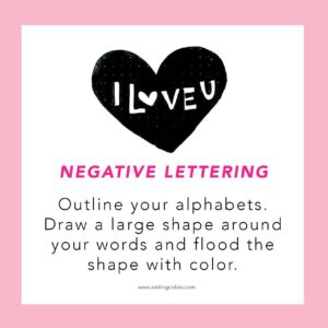10 Different Styles Of Lettering I Love You - Smiling Colors