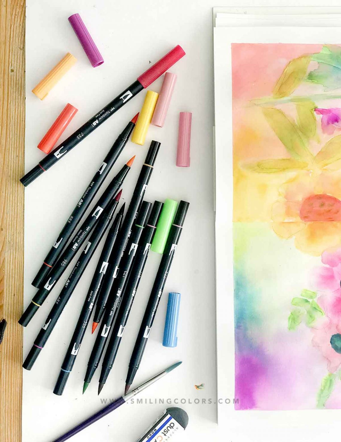 20+ Incredible Ways How to Use Watercolor Markers