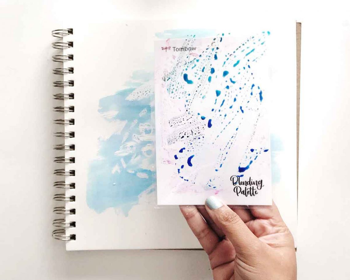 3 Easy Stencil Art Ideas for your Sketchbook - Smiling Colors