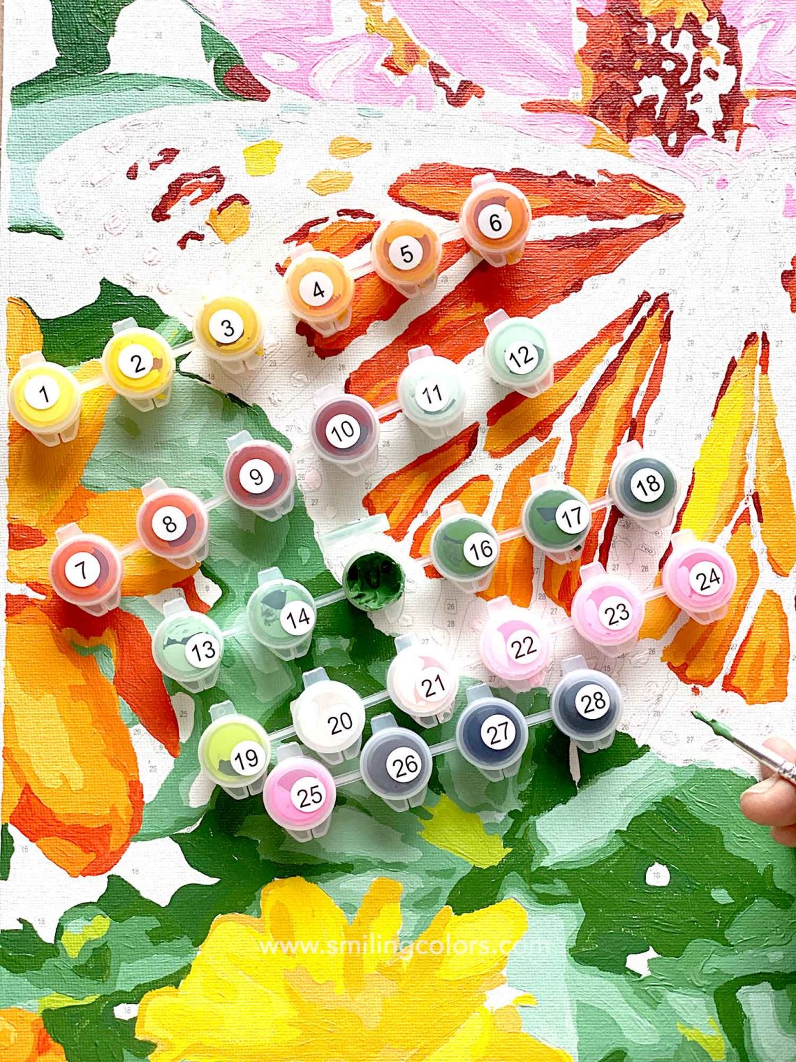 Paint By Numbers Tips: Complete Your Canvas - Smiling Colors