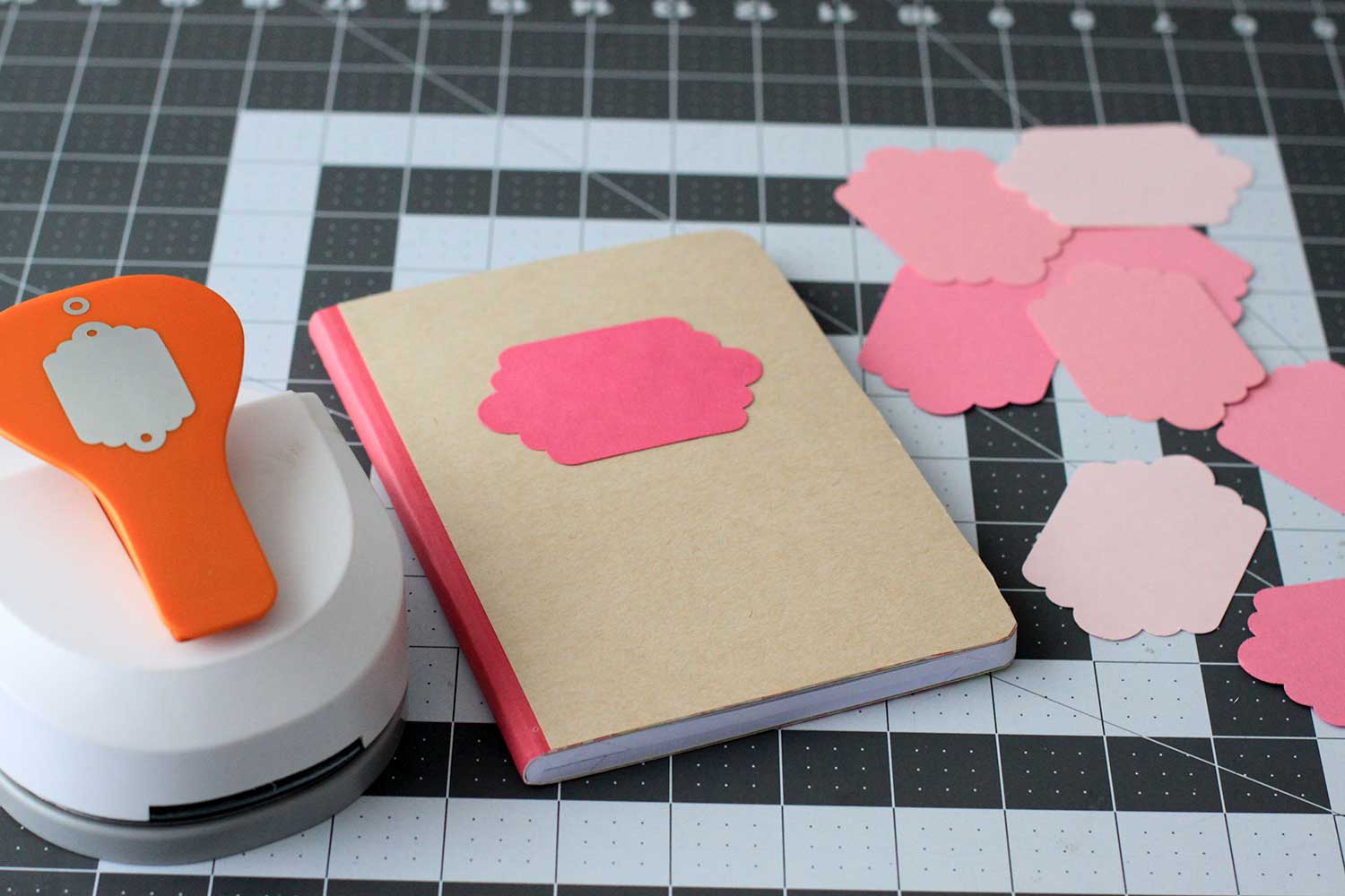 How To Make Your Own Valentine Notebook - Smiling Colors