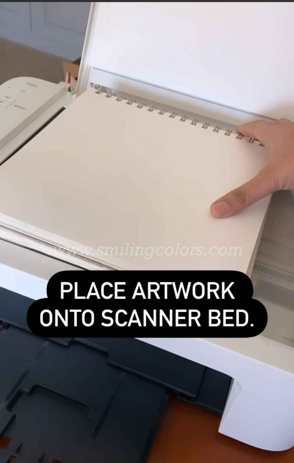 How to Scan Artwork at Home In 7 Steps! - Smiling Colors
