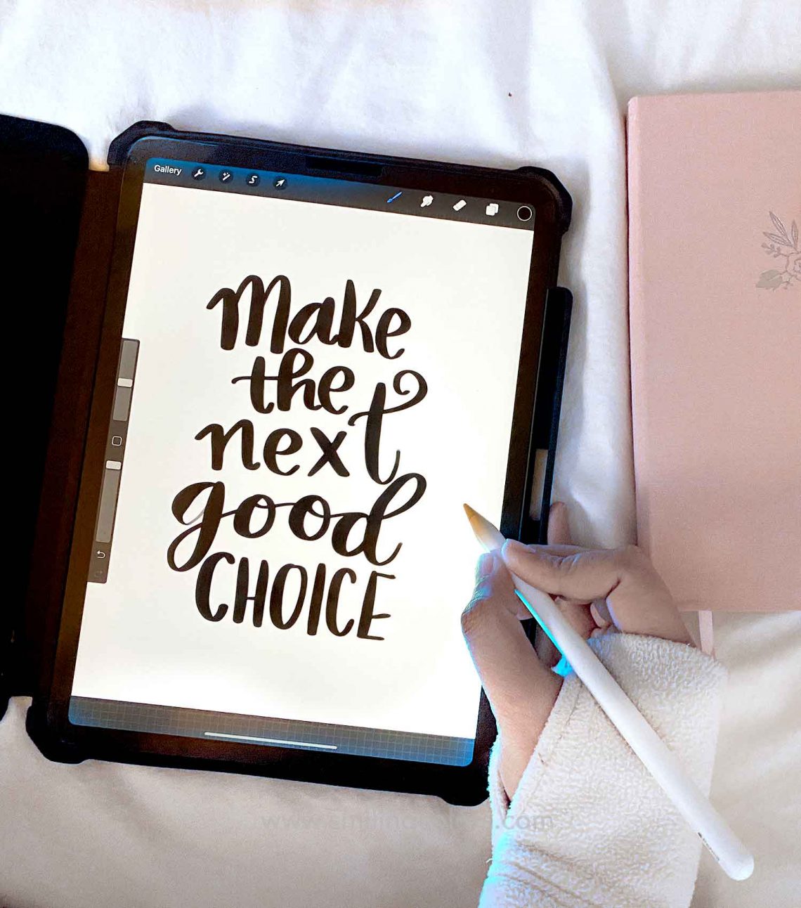 How To Start Digital Lettering For Beginner - Smiling Colors