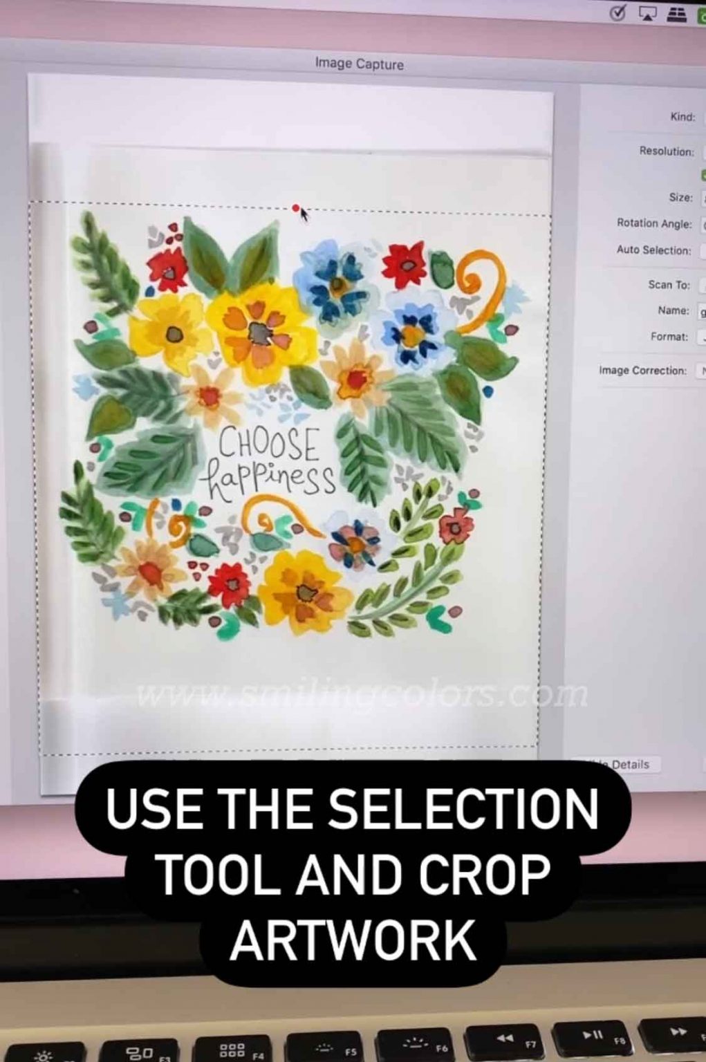 How to Scan Artwork at Home In 7 Steps! - Smiling Colors