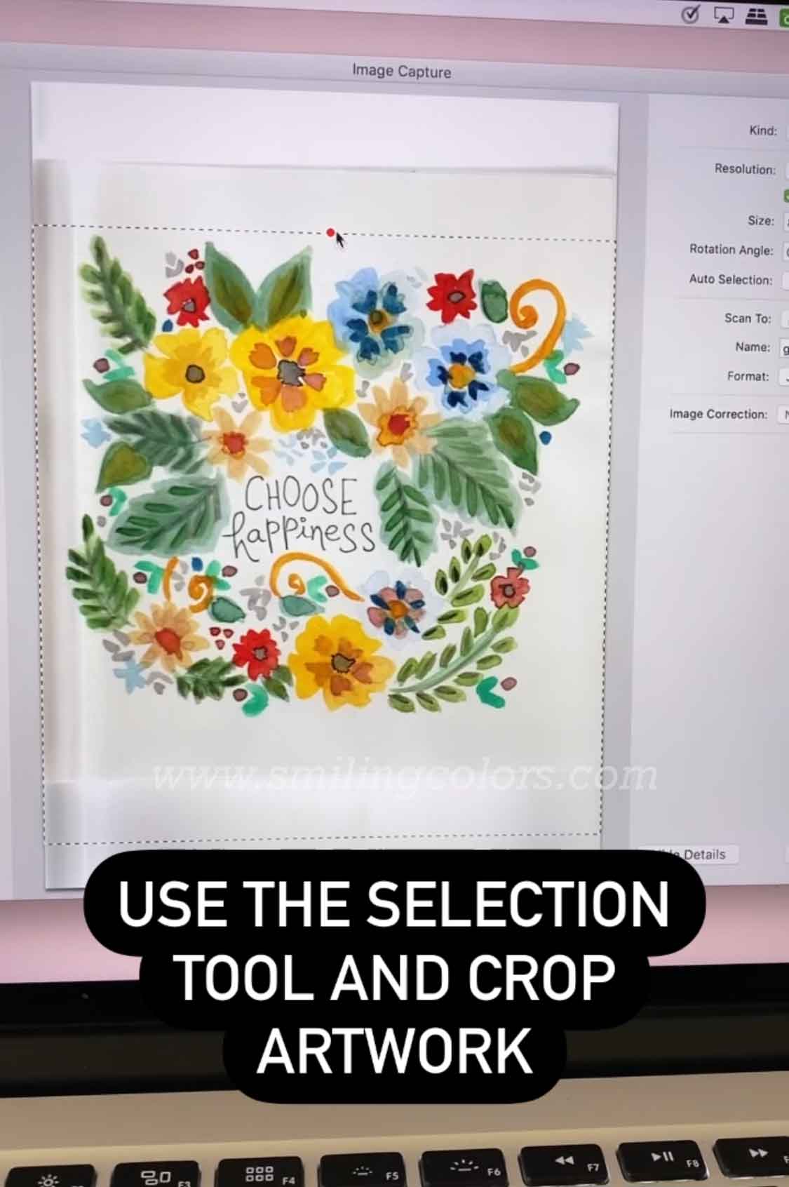 How to Scan Artwork at Home In 7 Steps! - Smiling Colors