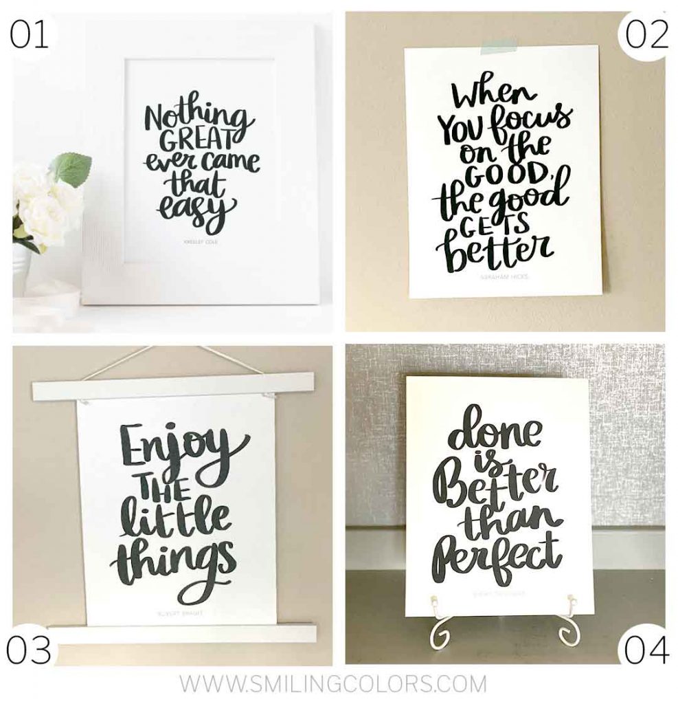 9 Free Printable Quotes To Motivate You! - Smiling Colors