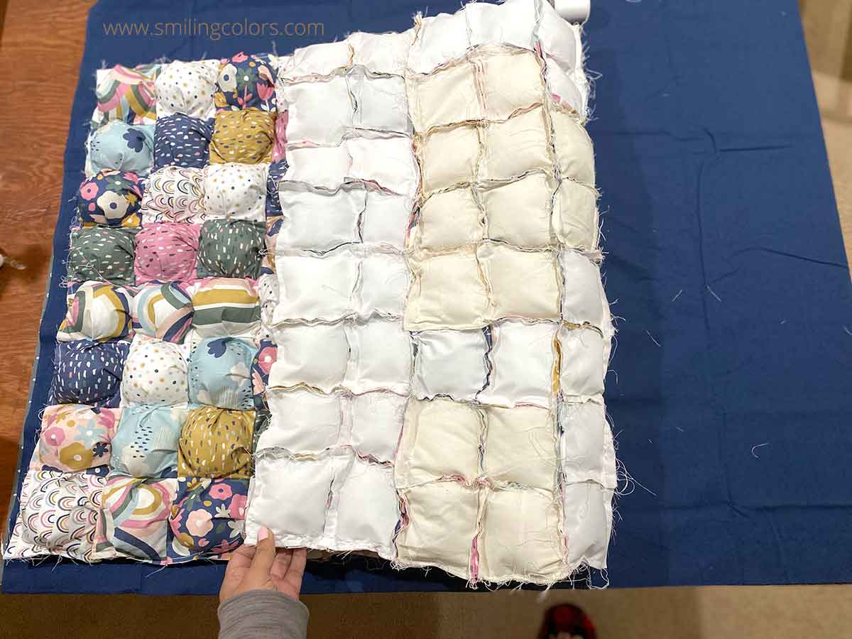 How To Make A Puff Quilt For Beginners VIDEO Tutorial