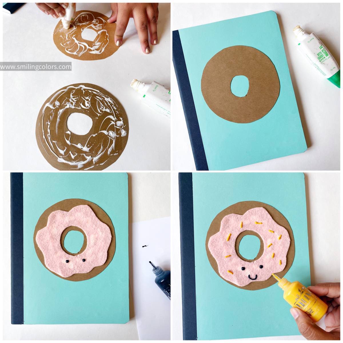 Donut Craft Notebook: Make a Party of it! - Smiling Colors