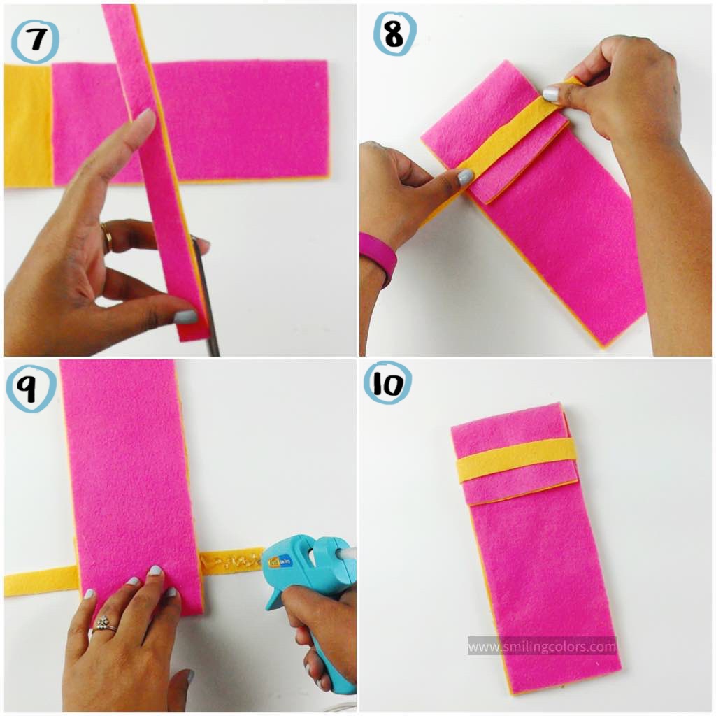 How To Make A Pencil Case Without A Zipper - Smiling Colors