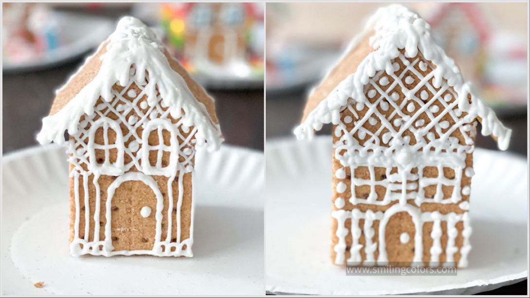 How to Make a Gingerbread House with Graham Crackers Easy