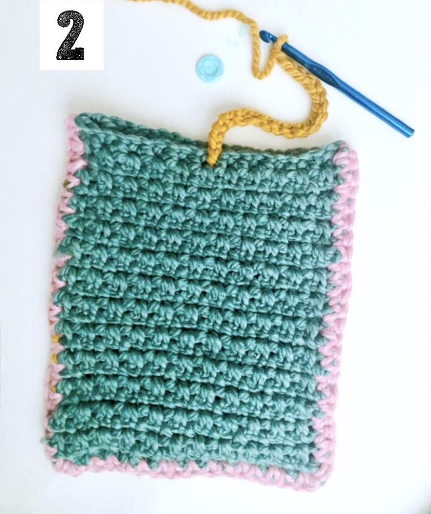 Free Crochet Tablet Holder Pattern Tutorial - Smiling Colors