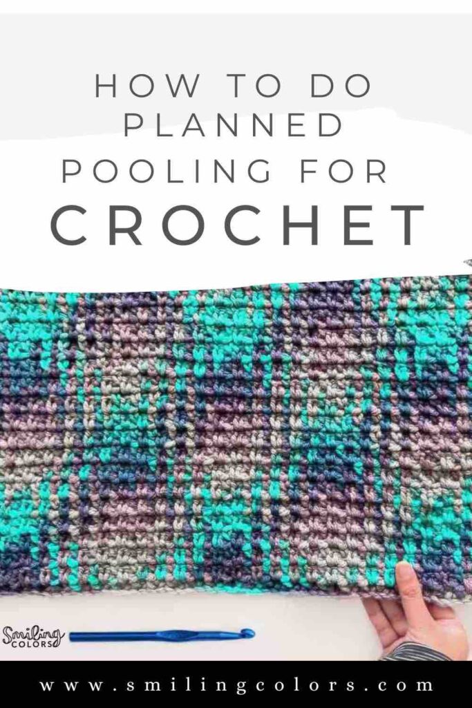 Planned Pooling For Crochet Blanket - Smiling Colors