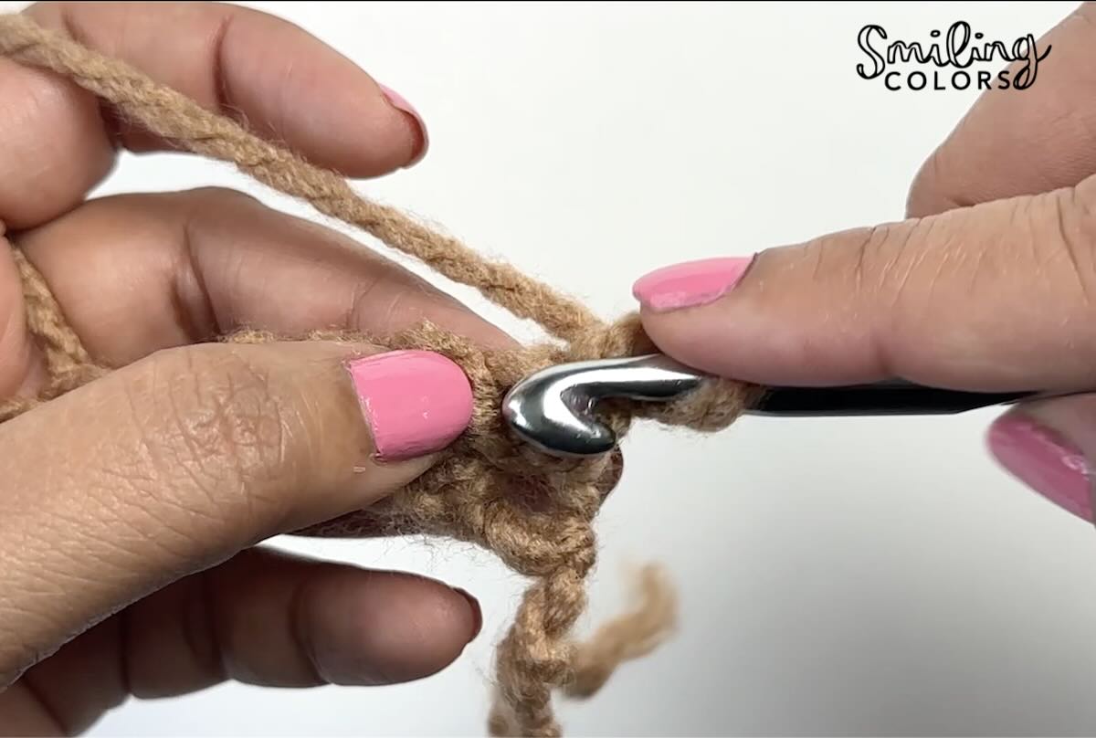 How To Single Crochet For Beginners Video - Smiling Colors