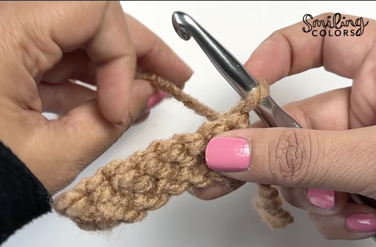 How To Single Crochet For Beginners Video - Smiling Colors
